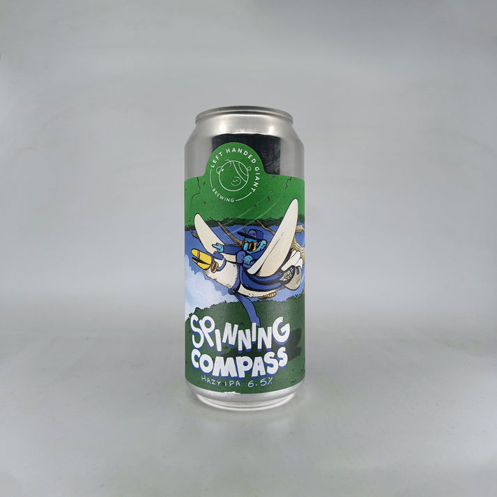 Left Handed Giant Spinning Compass – Beermoth