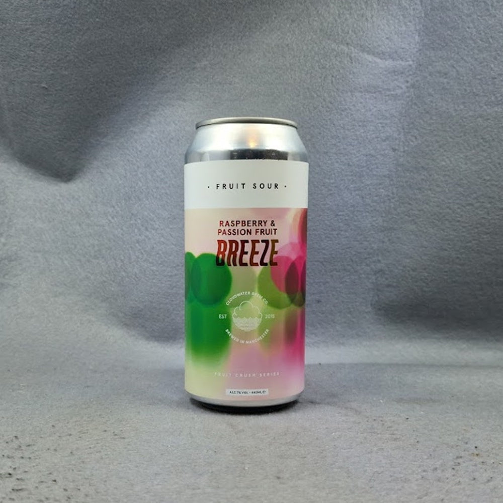 Cloudwater Raspberry and Passion Fruit Breeze – Beermoth