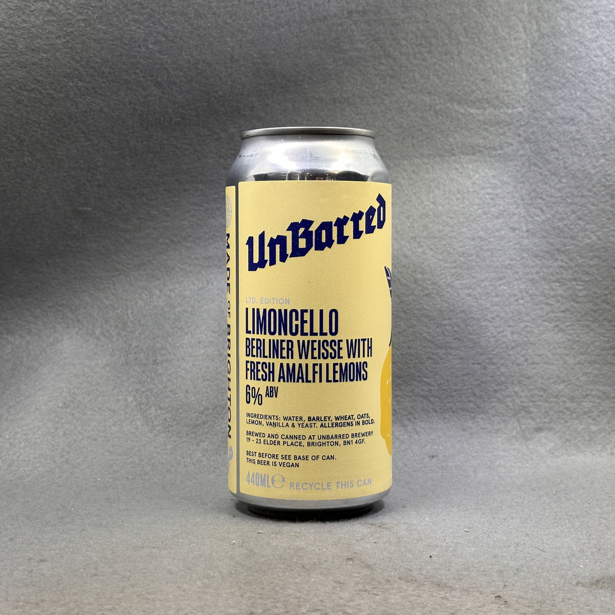 Unbarred Limoncello – Beermoth